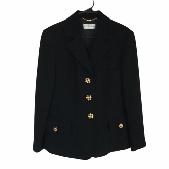 Givenchy | Jackets & Coats | Givenchy En Plus Black Blazer | Poshmark